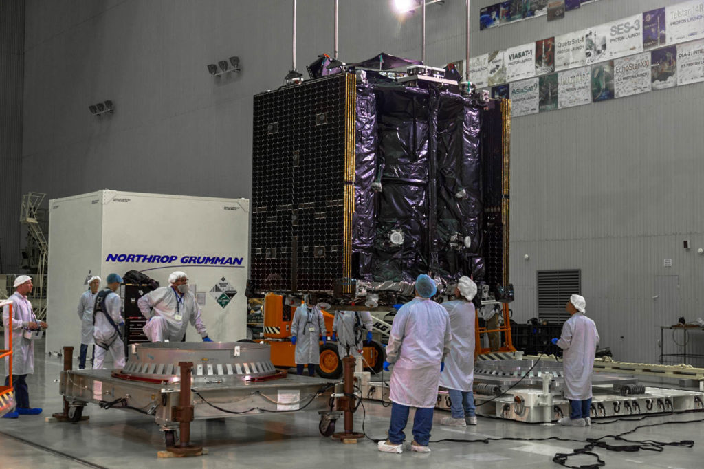 EUTELSAT 5 West B and Mission Extension Vehicle-1 begin Standalone ...